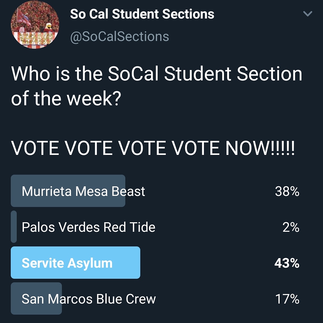 SoCal Student Section of the Week (01/30/2020): Servite Asylum – The ...