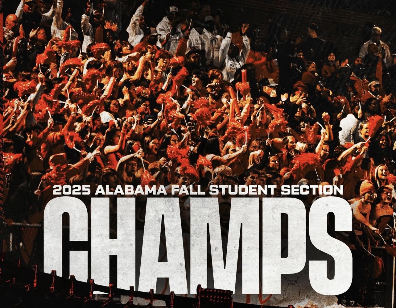 2025 ALABAMA FINAL TOP 40 FALL STUDENT SECTION RANKINGS – The Student ...
